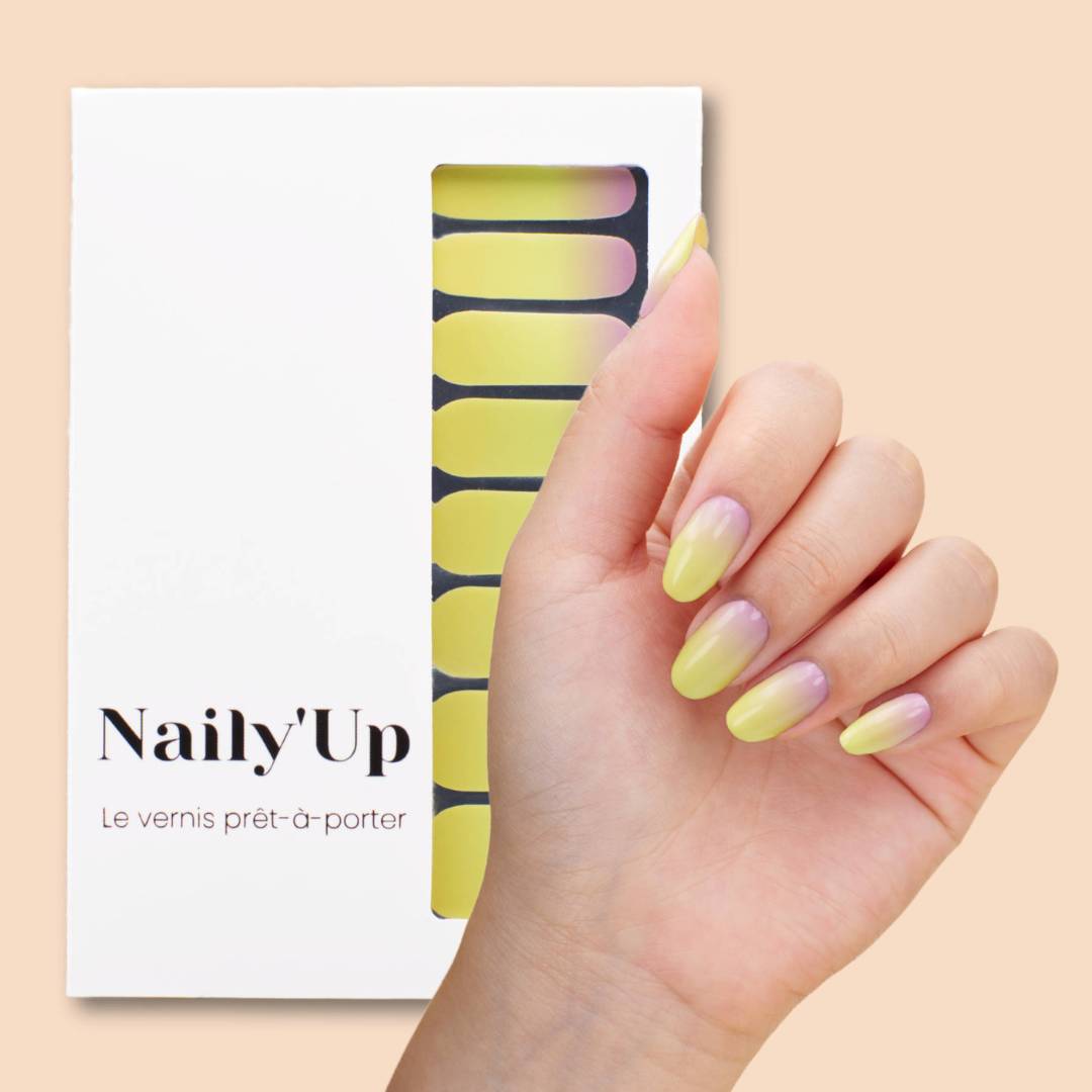 Vernis autocollant - Yellow Boomer | Naily'Up – NAILY'UP